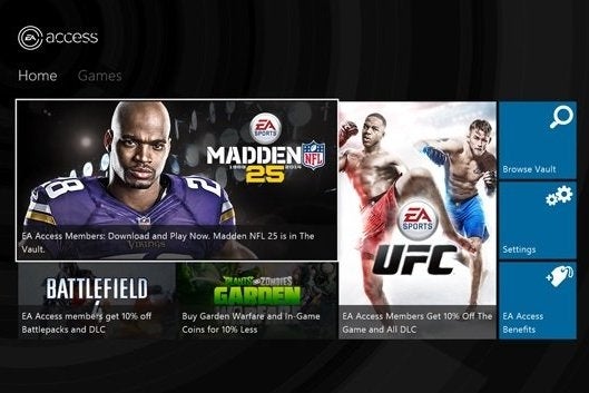 EA launching Xbox One subscription service | GamesIndustry.biz