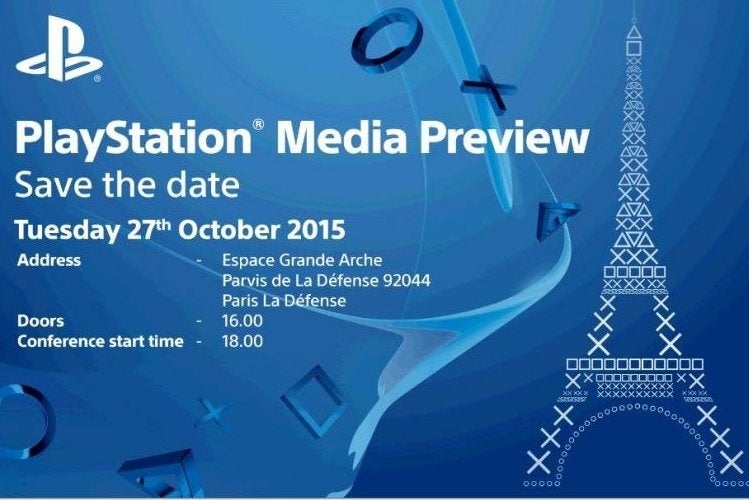 Sony dates Paris Games Week PlayStation conference | Eurogamer.net
