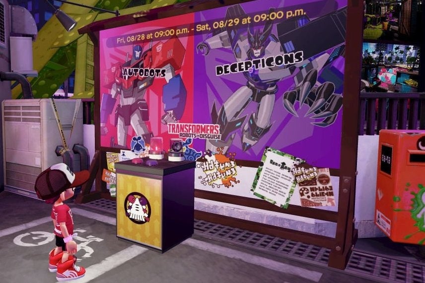 Transformers vão chegar a Splatoon | Eurogamer.pt