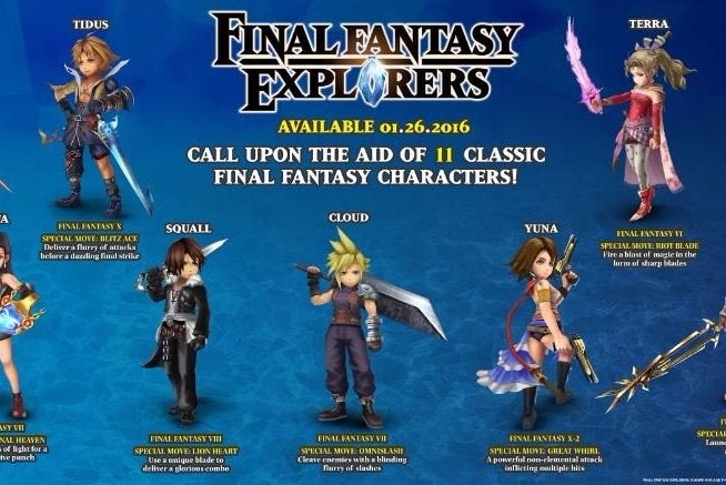 Nuevo tráiler para Final Fantasy Explorers | Eurogamer.es