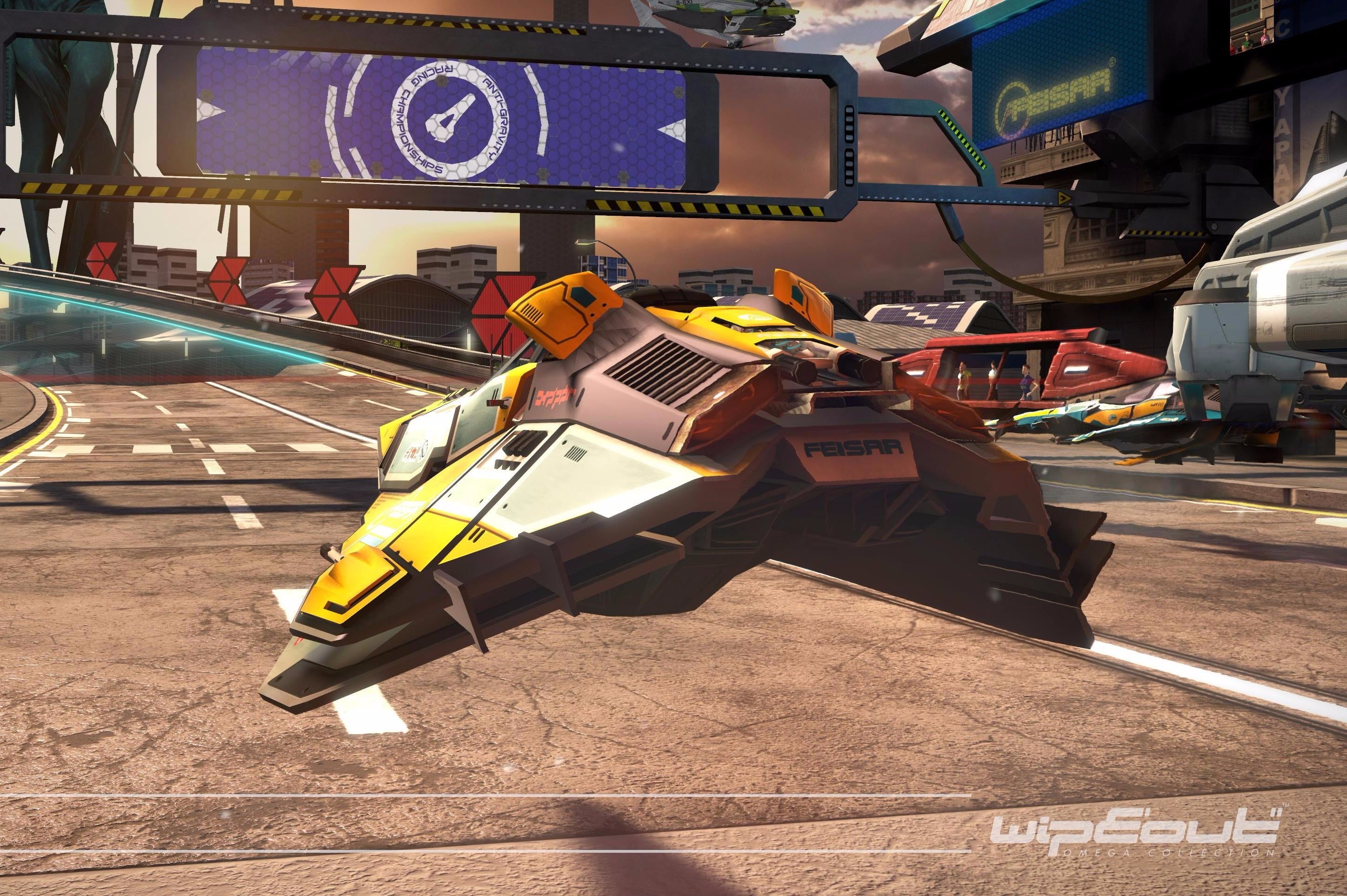 Vê WipEout a correr na PlayStation 4 Pro | Eurogamer.pt