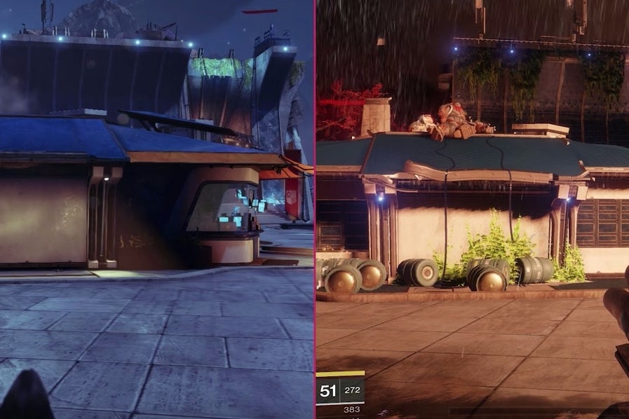Destiny 2's Tower compared with Destiny 1's Tower | Eurogamer.net