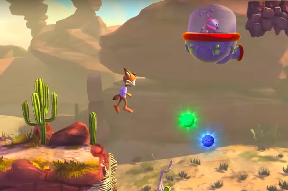 Bubsy's 21-year comeback is launching on Halloween | Eurogamer.net