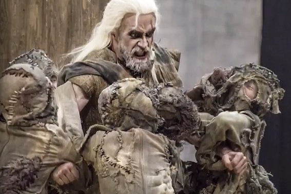 A glimpse at the Witcher musical opening in November in Poland ...