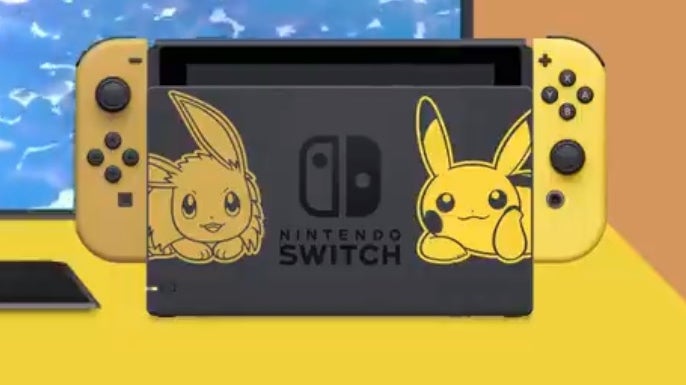 Así es la Nintendo Switch edición Pikachu e Eevee | Eurogamer.es