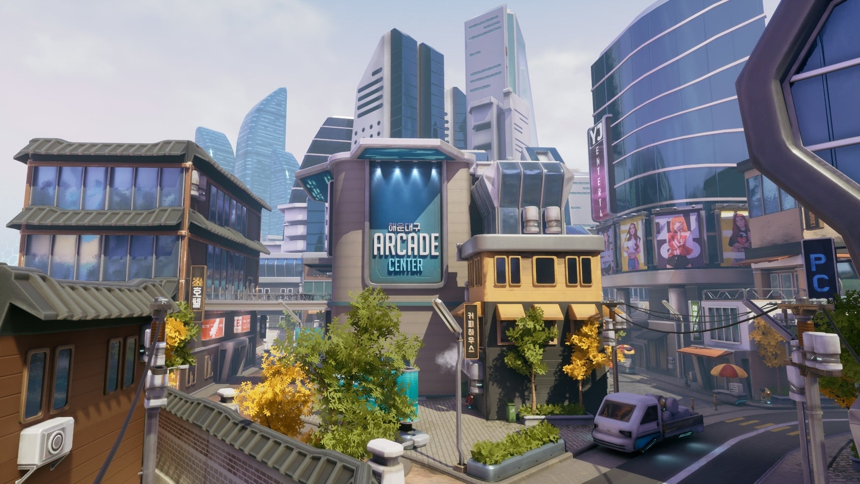 Overwatch: Busan - "Unser Team hat die Grenzen einer Overwatch-Karte ...