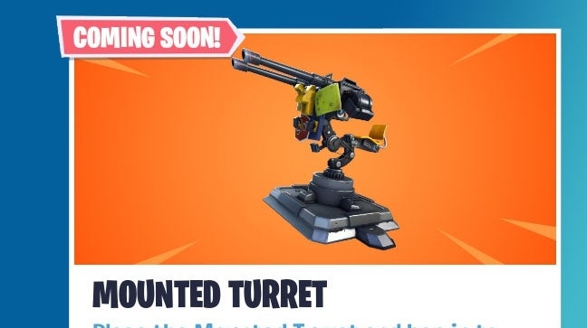 As Turrets chegaram a Fortnite | Eurogamer.pt