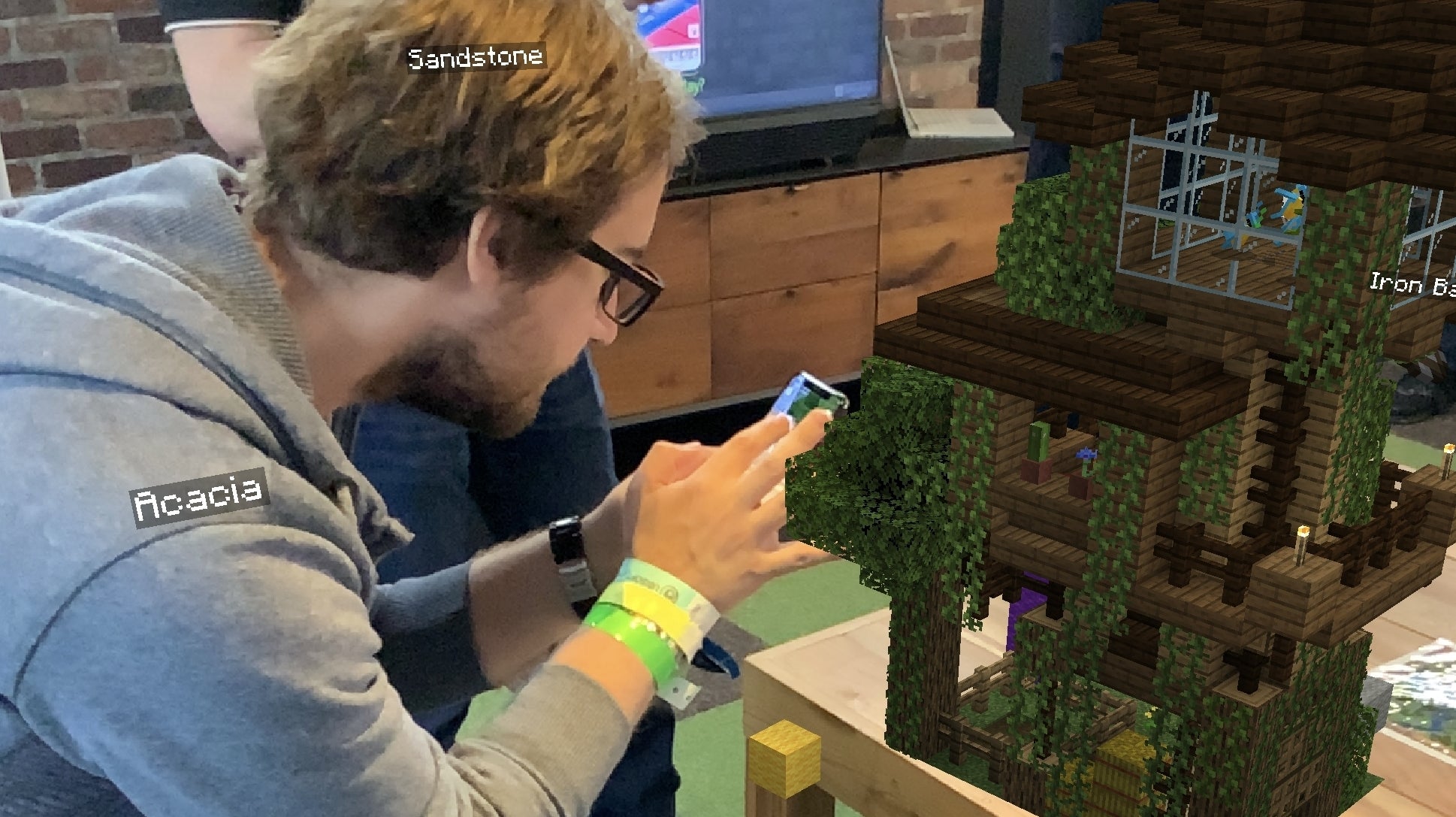 Minecraft Earth lets you burn down your creations with your friends ...