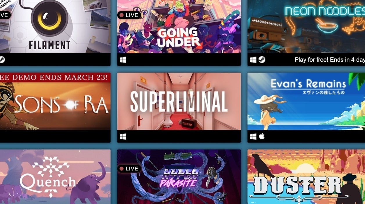 Steam's latest Game Festival event has over 50 playable demos of ...