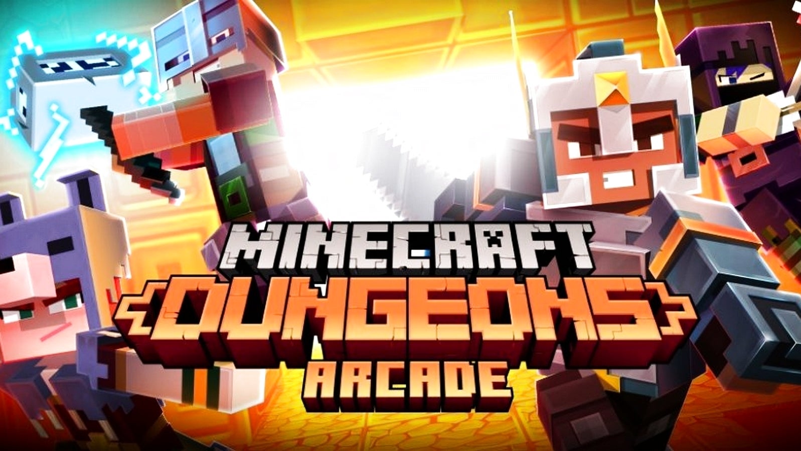 Minecraft Dungeons wird zum Arcade Automaten Eurogamer