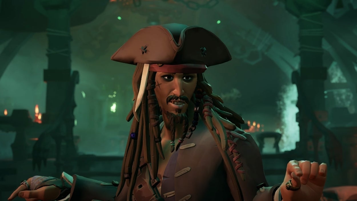 Jack Sparrow llegará a Sea of Thieves este mes | Eurogamer.es