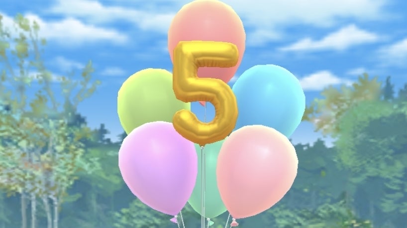 Pokémon Go is five years old today | Eurogamer.net