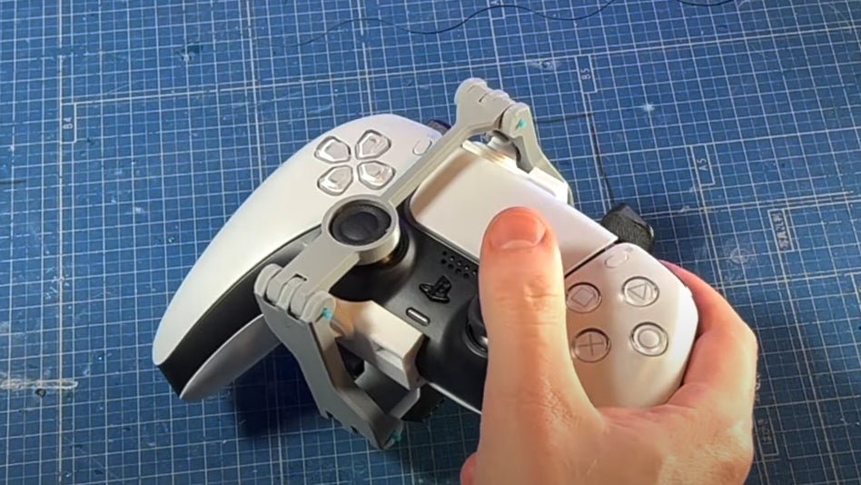 YouTuber creates adapter to play PS5 with one hand | Eurogamer.net