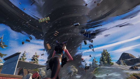 Fortnite adds dynamic weather, with tornadoes and lightning | Eurogamer.net