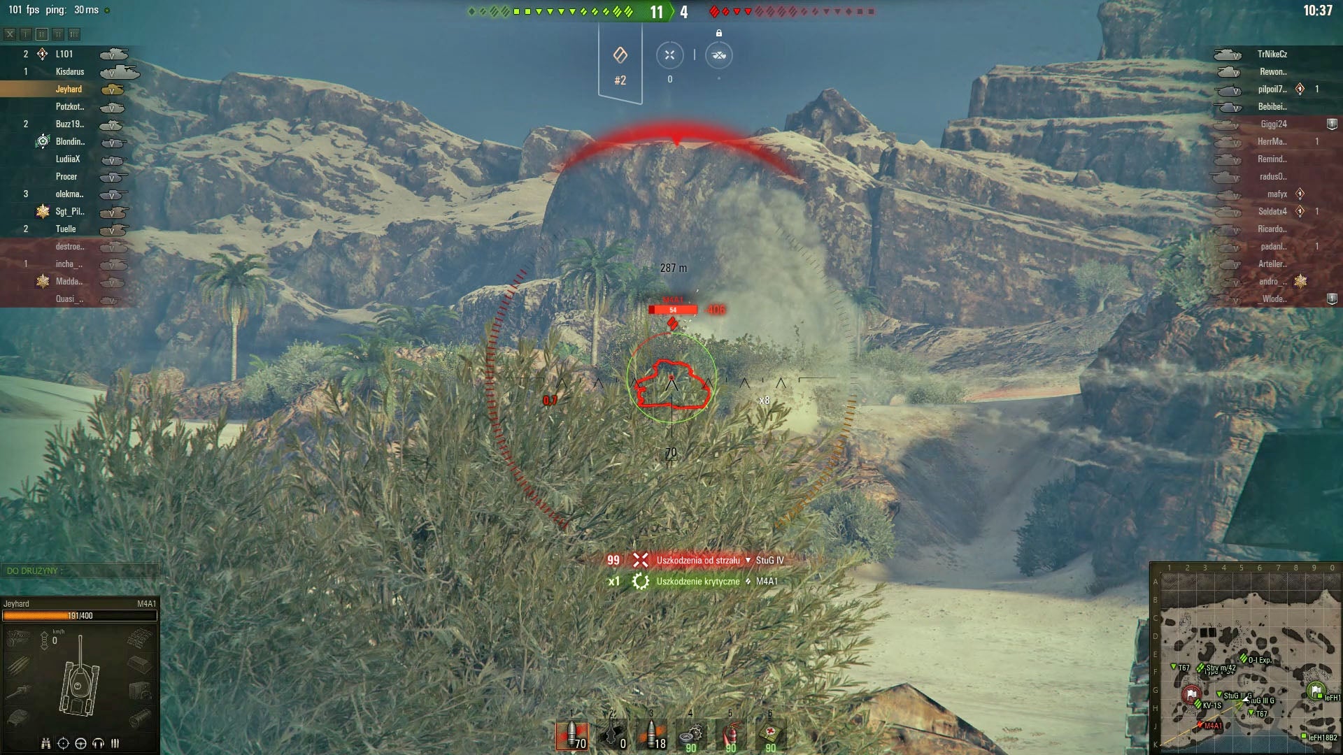 World of Tanks - celowanie i automatyczne namierzanie | Eurogamer.pl