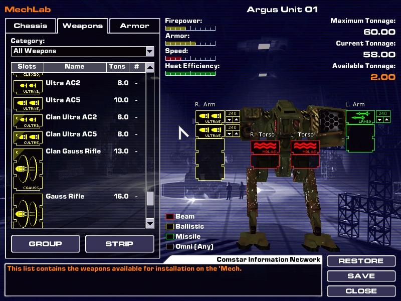 Mechwarrior 4 Vengeance