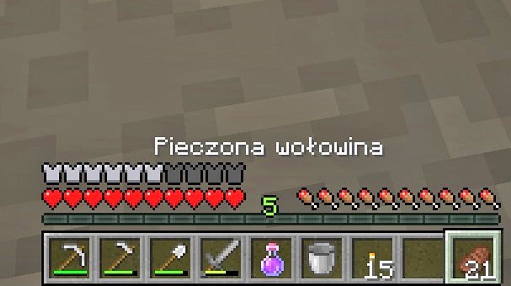 Minecraft - zdrowie: regeneracja punktów życia | Eurogamer.pl