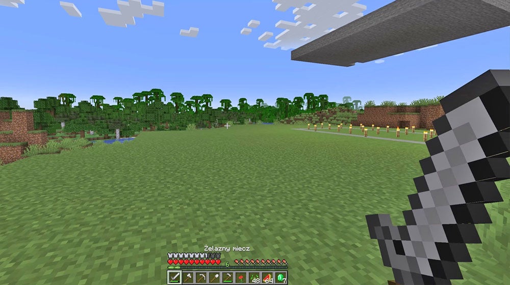 Minecraft - sprint: jak szybko biegać | Eurogamer.pl
