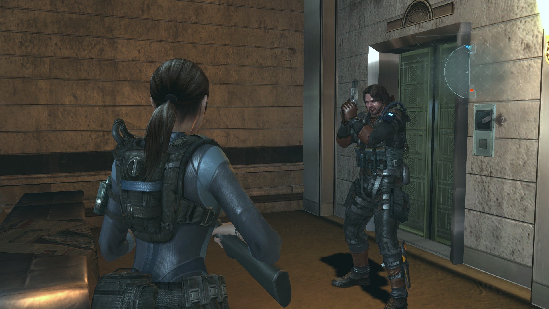 Resident Evil Revelations - Episode 7, The Regia Solis: Head to the Deck options, Magnum Python ...
