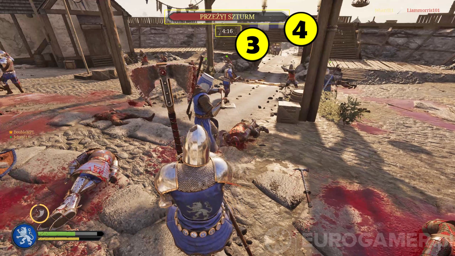 Chivalry 2 - Rzeź Coxwell: brama, kradzież złota, szturm | Eurogamer.pl