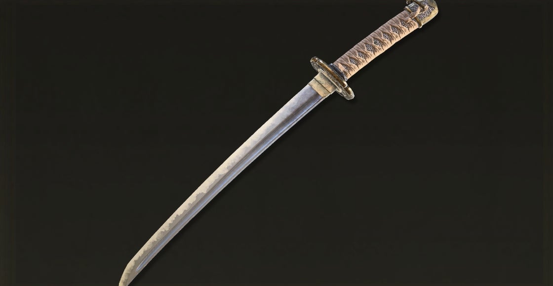 Blutiger Dolch In Der Hand Pyramidenkopf