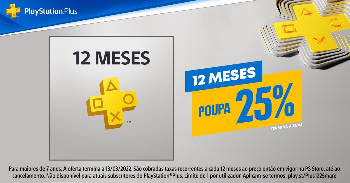 Playstation Plus 12 Meses PlayStation Plus 12 Meses Con 25% Extra O