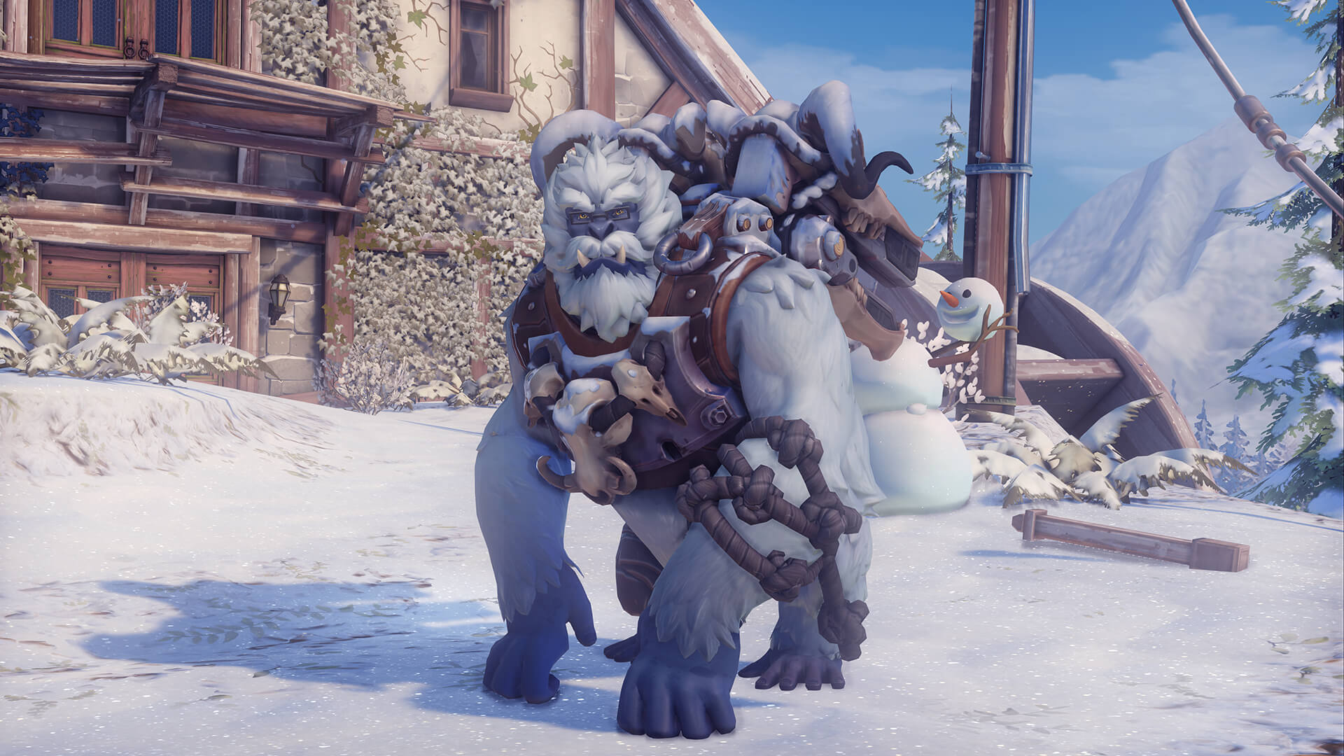 Here's a look at Overwatch's new Winter Wonderland event skins ...