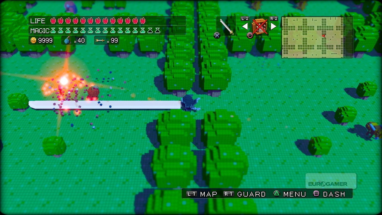 3D Dot Game Heroes Eurogamer