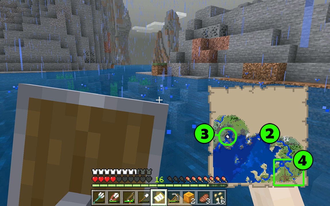 Minecraft - mapa, jak zrobić, podstawy nawigacji | Eurogamer.pl