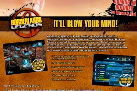 Revelado Borderlands Legends | Eurogamer.pt
