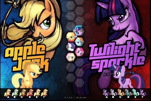 Fan-made My Little Pony fighting game in with a chance of making it to ...