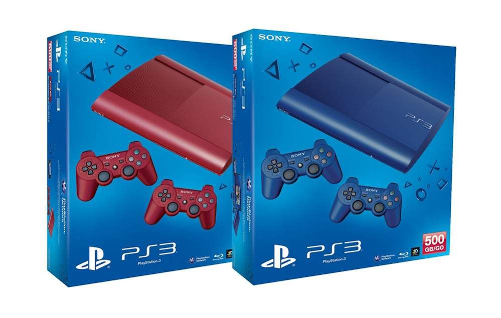 Sony releasing red and blue limited edition PS3s next month in the UK ...