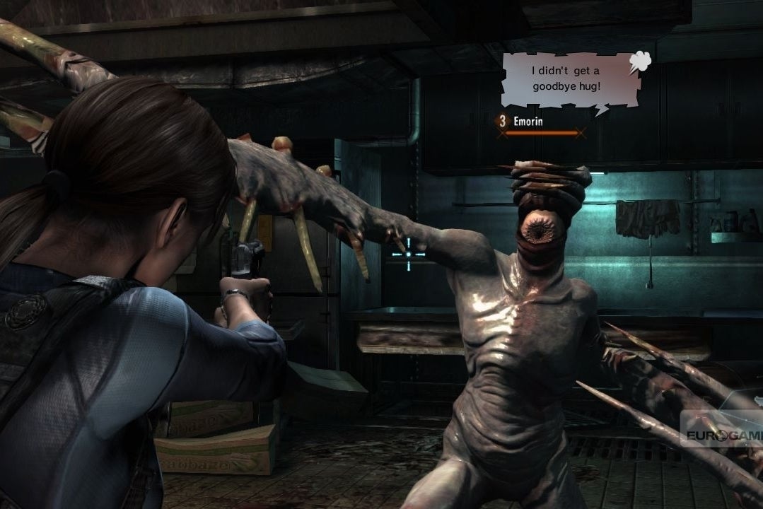 Resident Evil: Revelations Wii U lets you give monsters speech bubbles ...