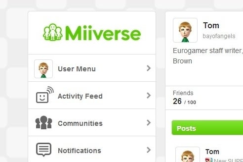 Ya disponible la versión web de Miiverse | Eurogamer.es