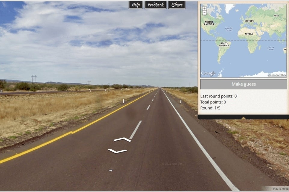 GeoGuessr is a brilliant, educational Google Maps-based game