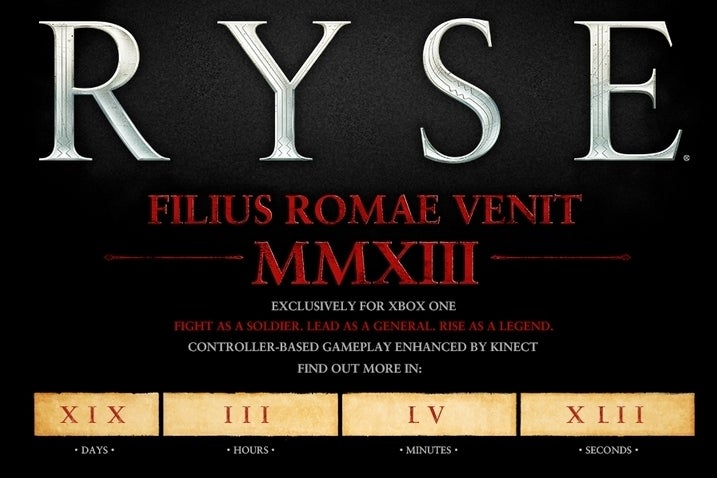 Crytek's Ryse confirmed as an Xbox One exclusive | Eurogamer.net