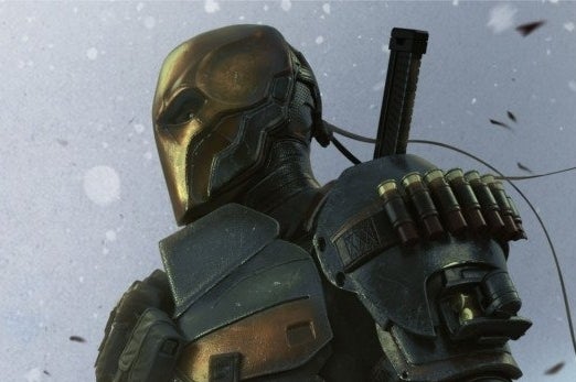 Armadura De Origem De Arkham Deathstroke