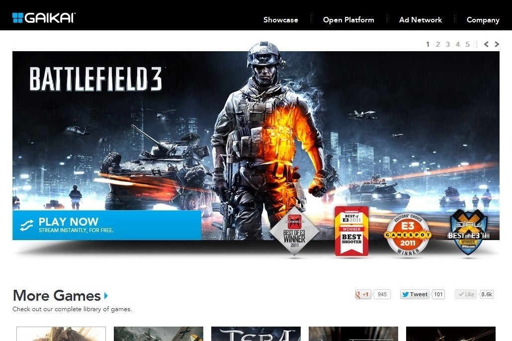 Gaikai Inc. | Eurogamer.net