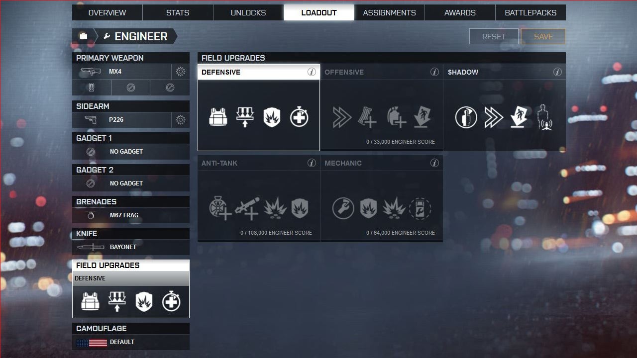 Battlefield 4 Klassen Setup