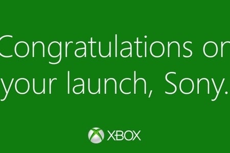 Microsoft congratulates Sony on its PS4 launch | Eurogamer.net
