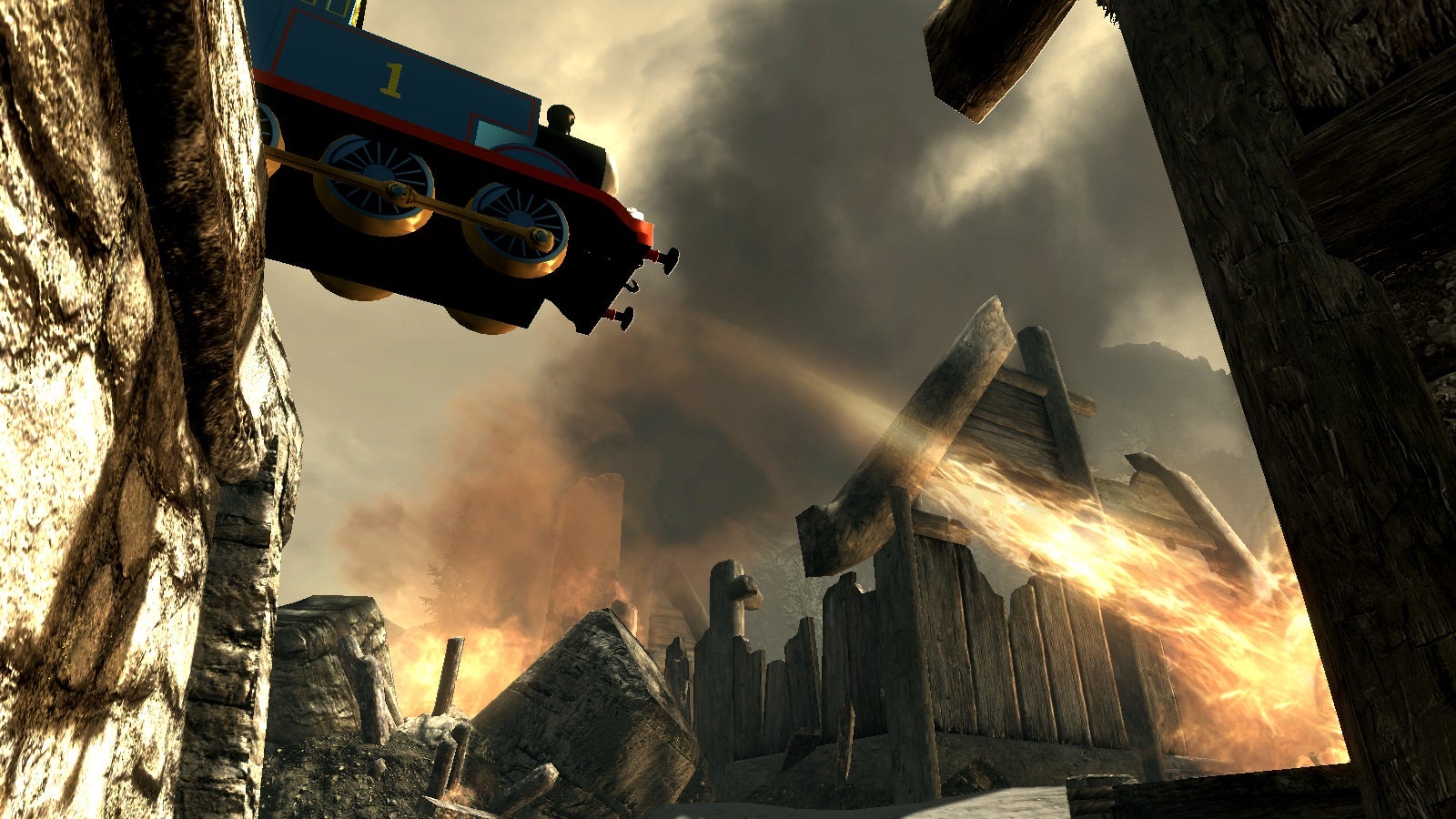 Fear the toot of Thomas the Tank Engine in Skyrim | Eurogamer.net