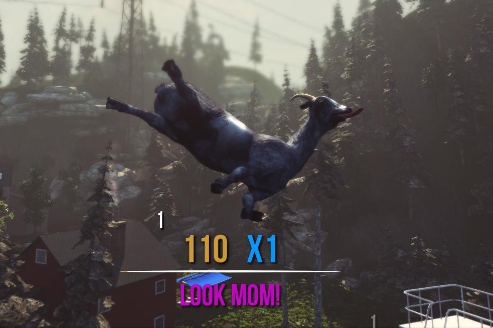 Goat Simulator's launch trailer is a work of cinematic genius ...