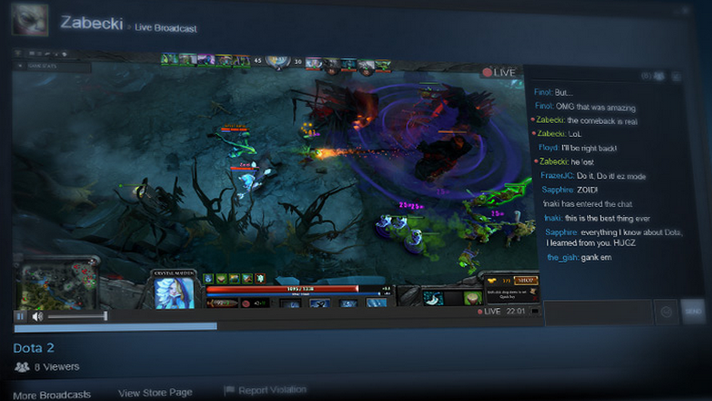 Steam now lets you livestream your game playing | Eurogamer.net