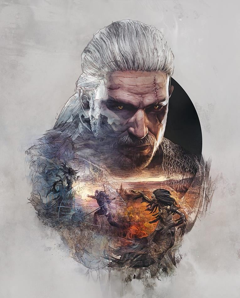 The Witcher 3 steelbook artwork is beautiful | VG247