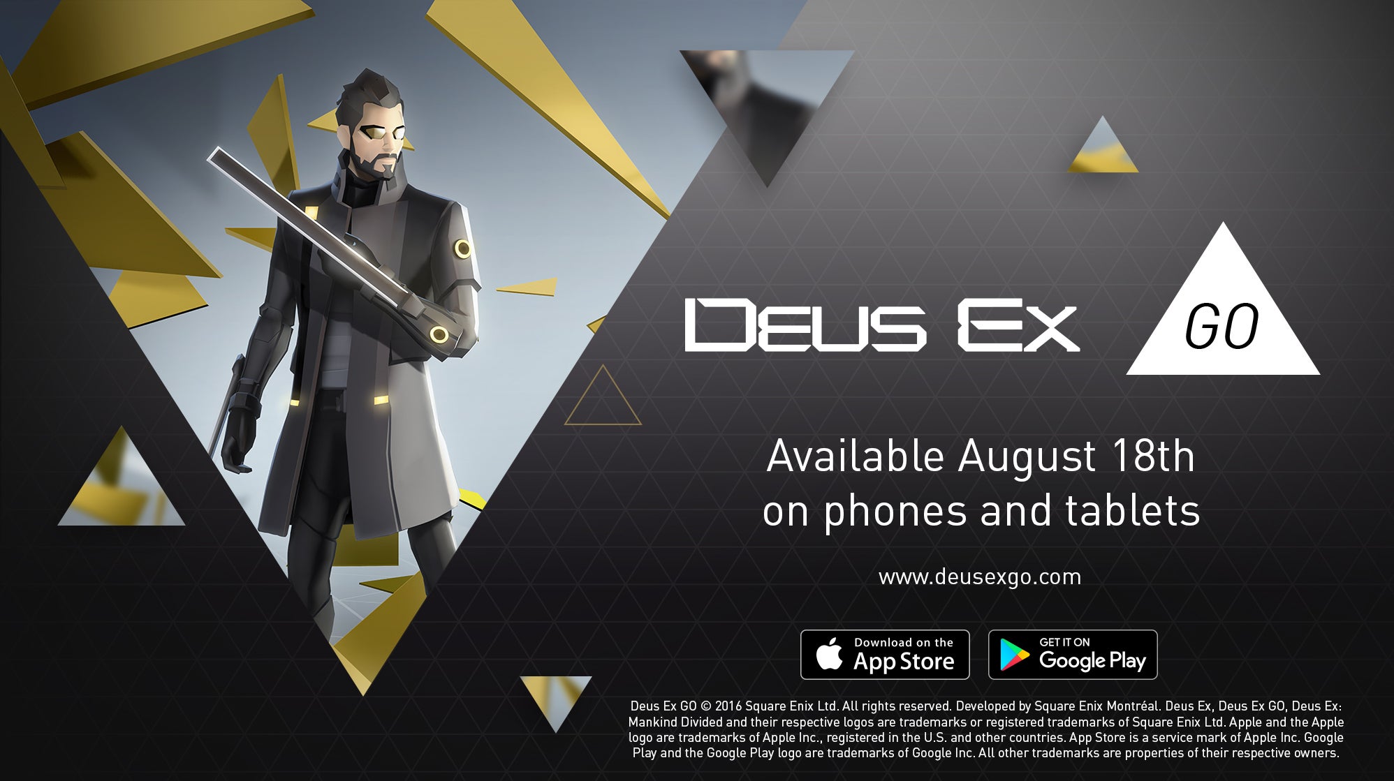 Fecha de lanzamiento de Deus Ex Go | Eurogamer.es