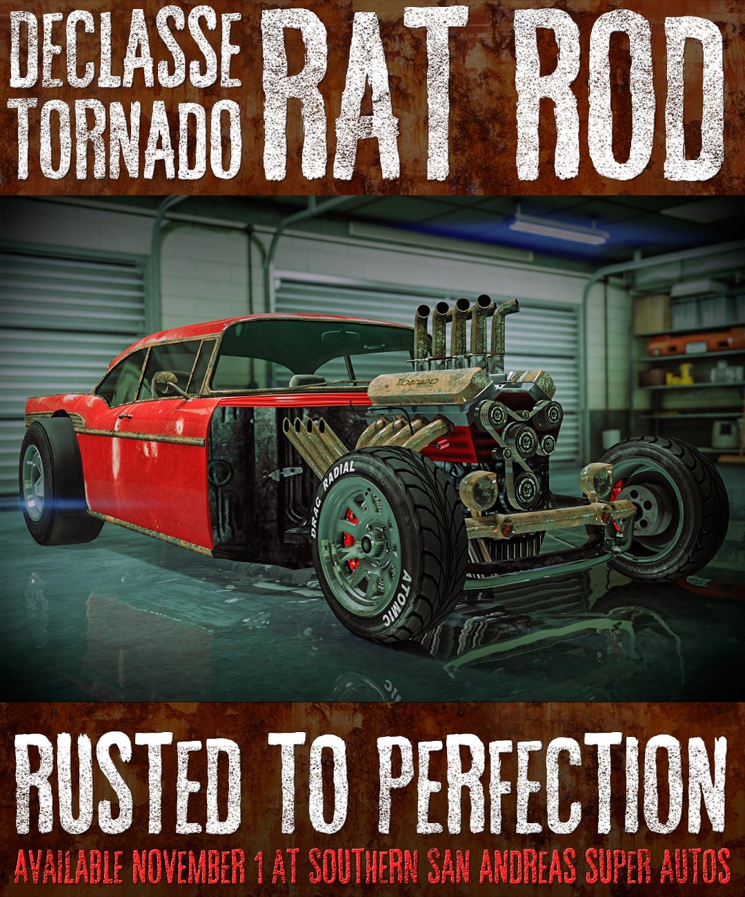 Grand Theft Auto Online recebe o Rat Rod | Eurogamer.pt