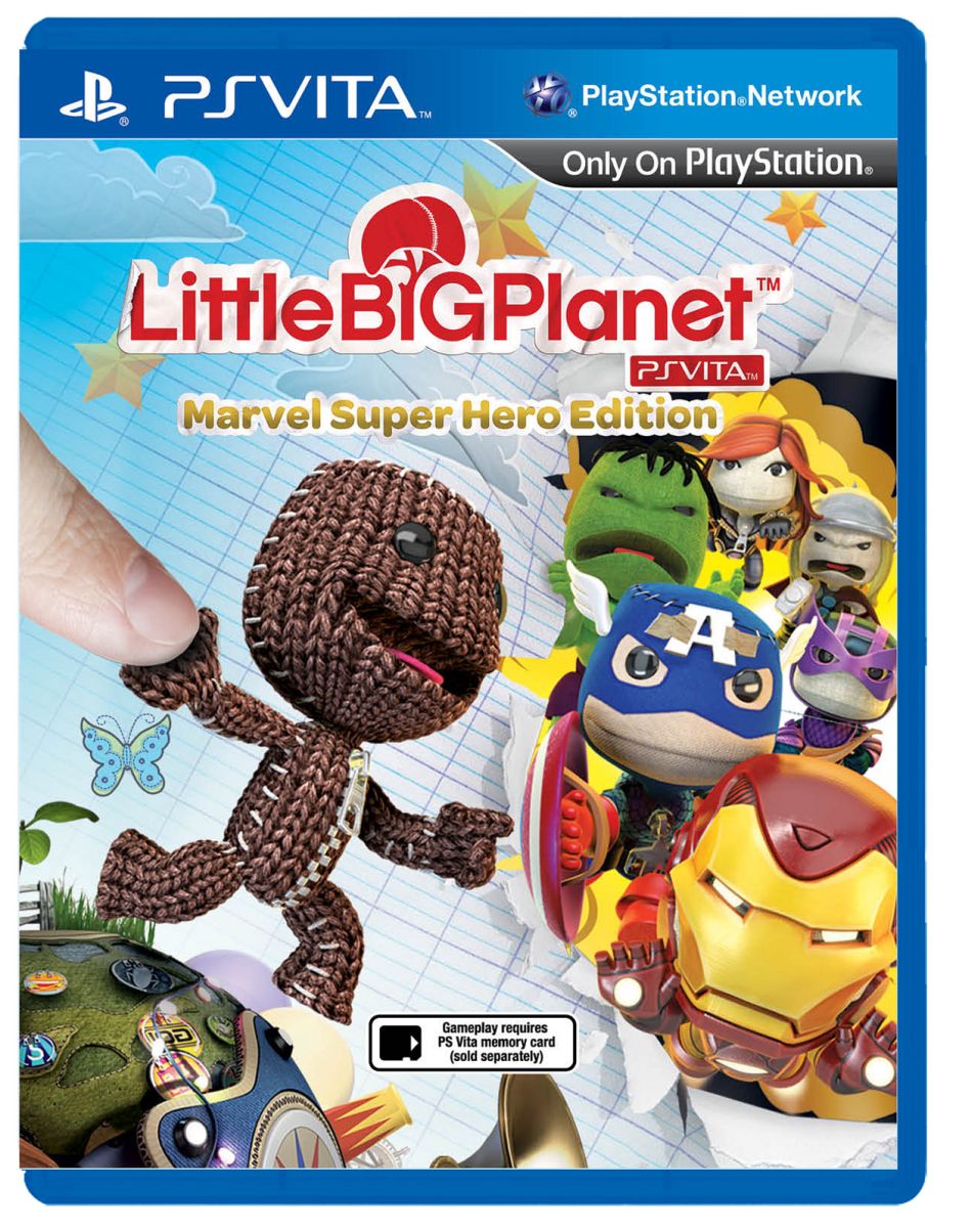 LittleBigPlanet Vita Marvel Super Hero Edition announced for Europe | VG247