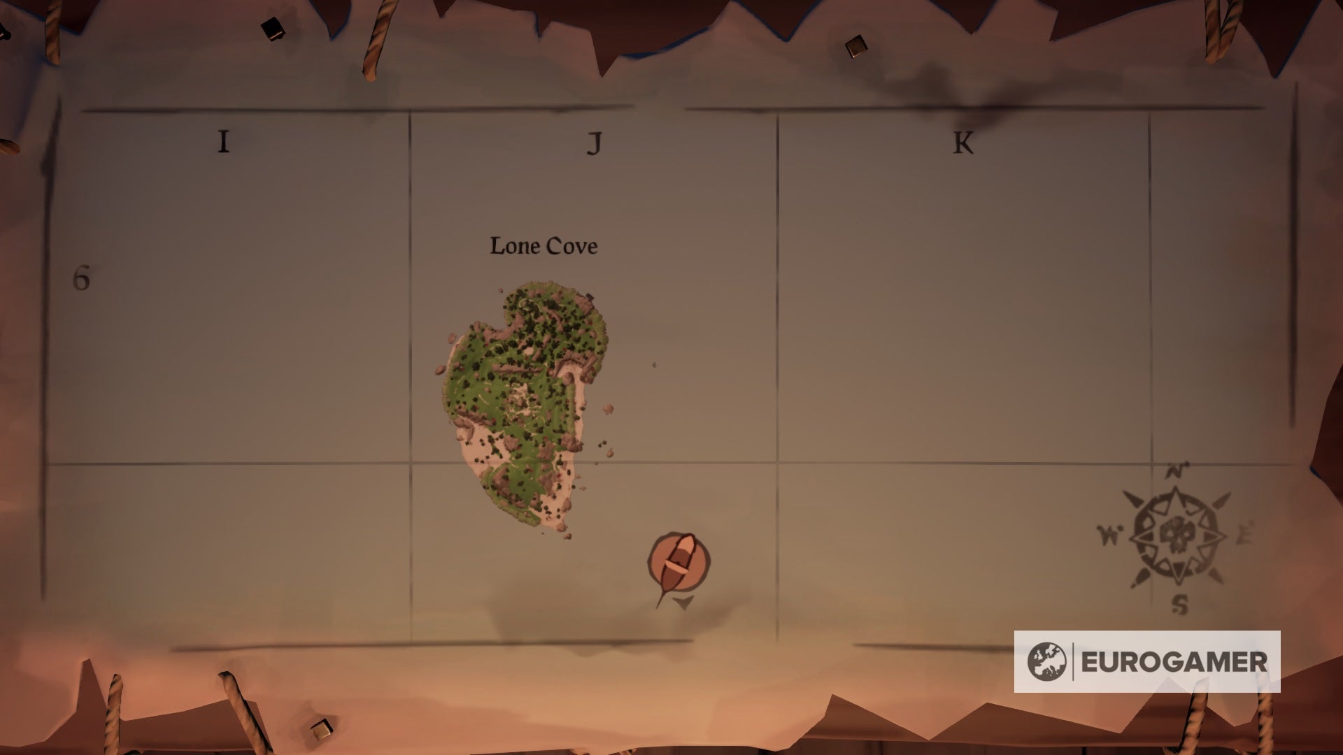 Sea of Thieves - Mapa: Coordenadas de las islas, nombres, formas y cómo ...
