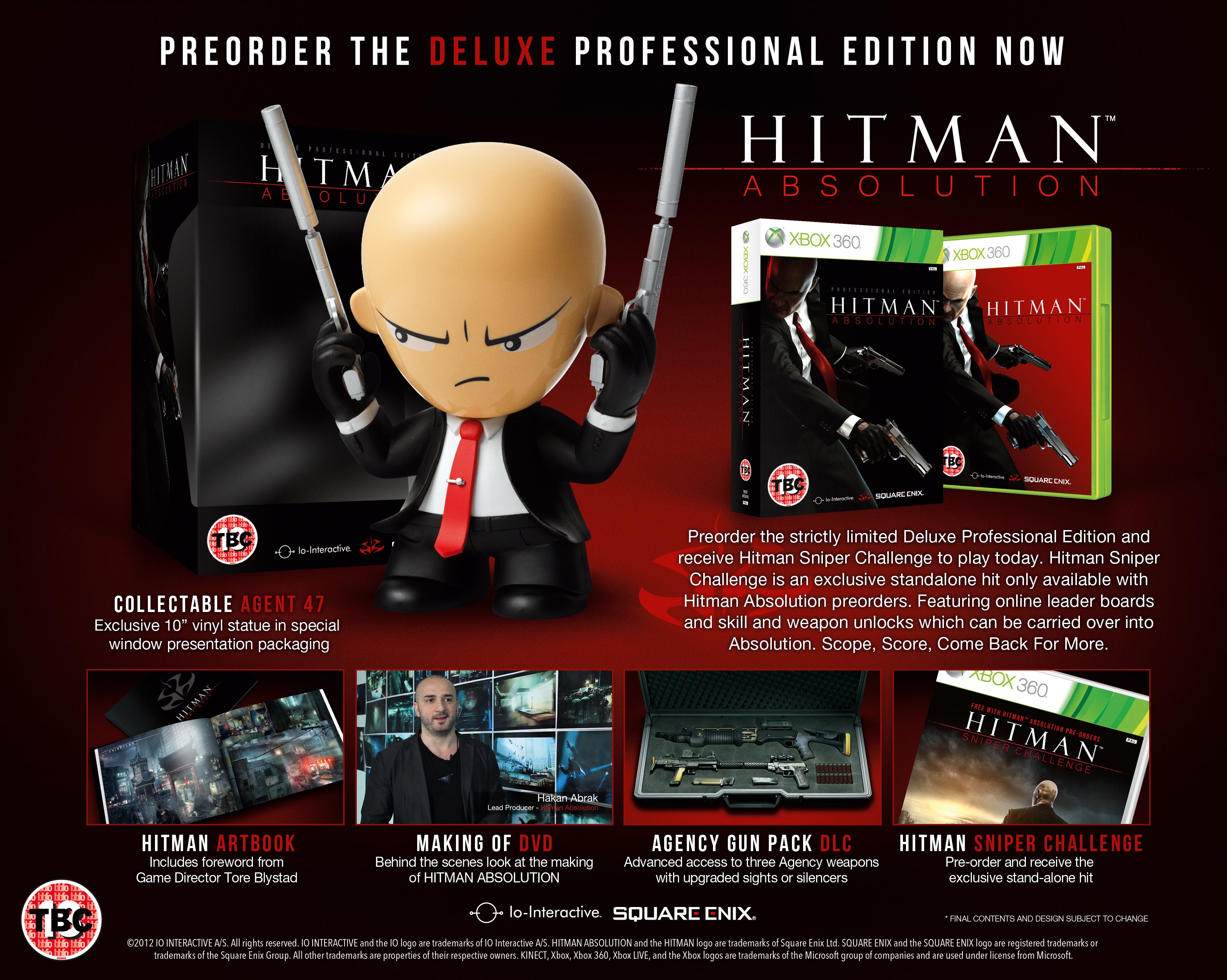 Hitman: Deluxe Professional Edition announced | Eurogamer.net