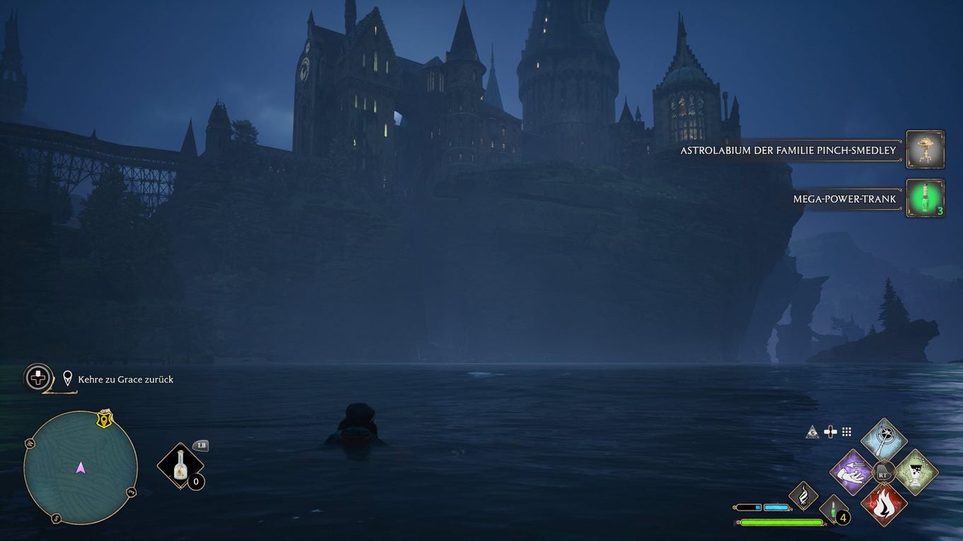Hogwarts Legacy Tauchen Taste